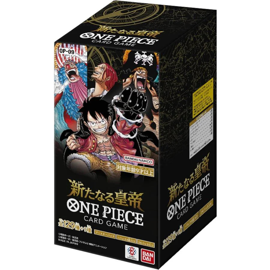 Bandai One Piece New Emperor Booster Box Op-09 – Poké Therapy