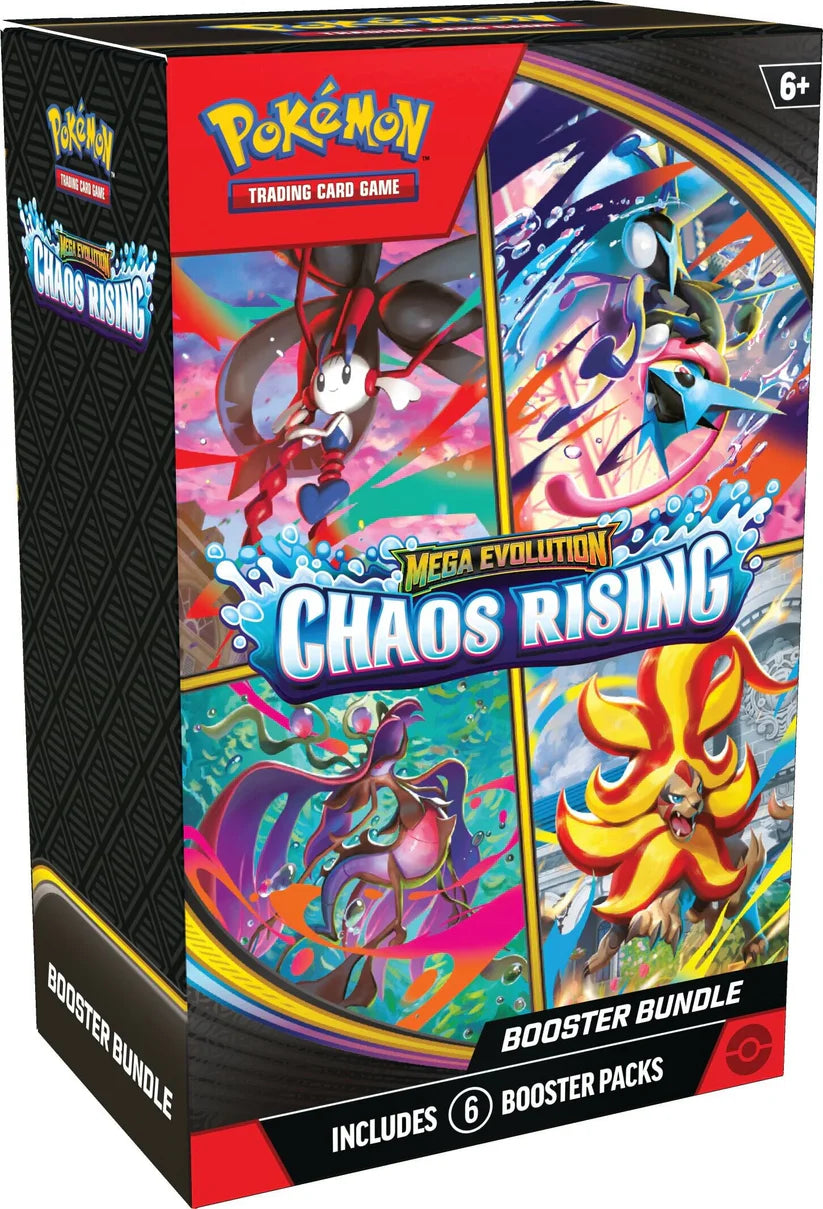 Pokémon Chaos Rising - Booster Bundle (Pre-Order) - May 22nd – Poké Therapy